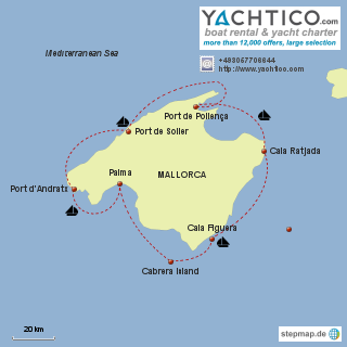 Sailing area Mallorca - Sailing around the Balearic Islands | YACHTICO.com